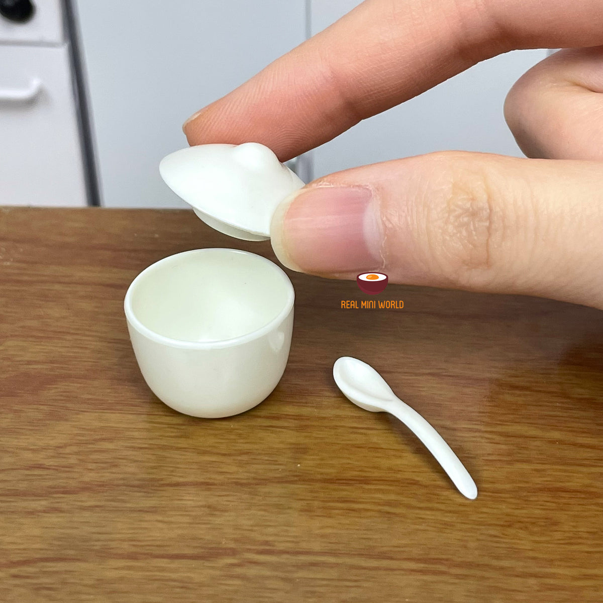Miniature Cooking Spice Jar Container and Spoon Set | Cook Tiny Food ...