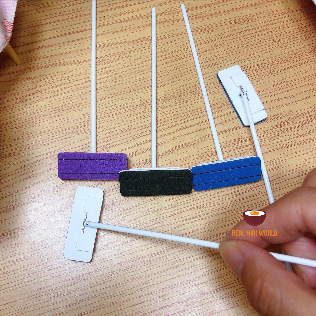 Miniature Real Cleaning Mop: Clean Your Mini Kitchen – Real Mini World
