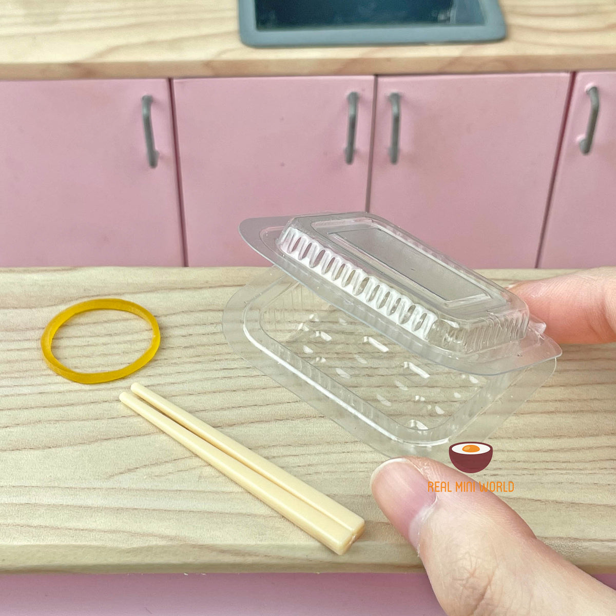 Miniature Cooking Food Box Container for Takeaway Set – Real Mini World