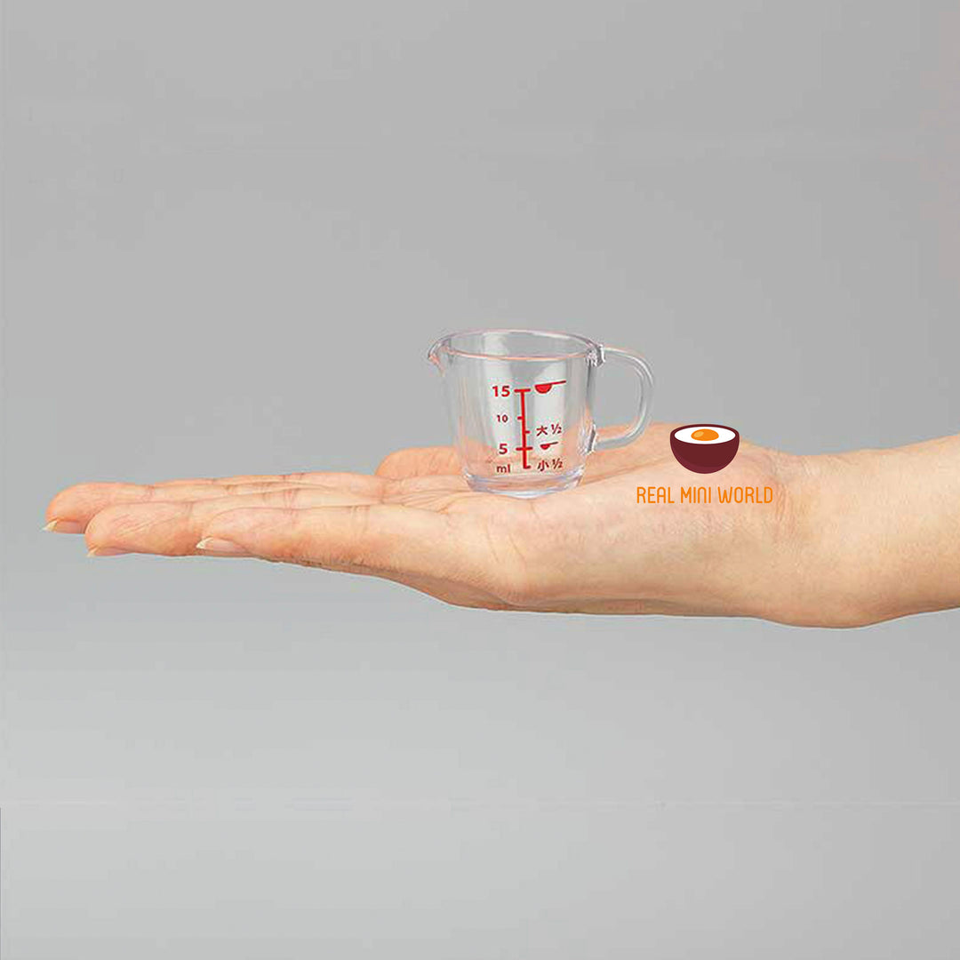 Miniature measuring cup for tiny cooking | Mini Cooking Shop – Real ...