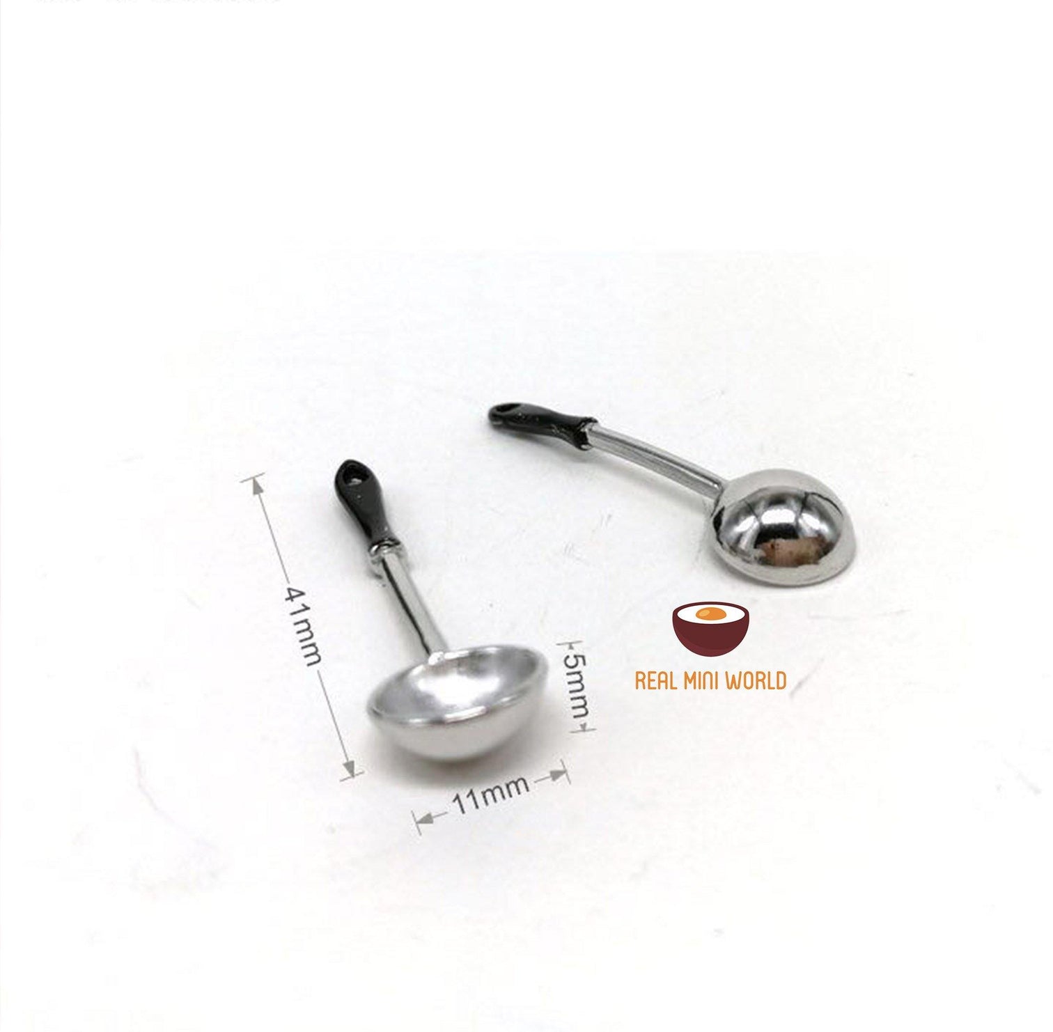 Miniature Real Cooking Cookware Set : Spatula and Spoon – Real Mini World