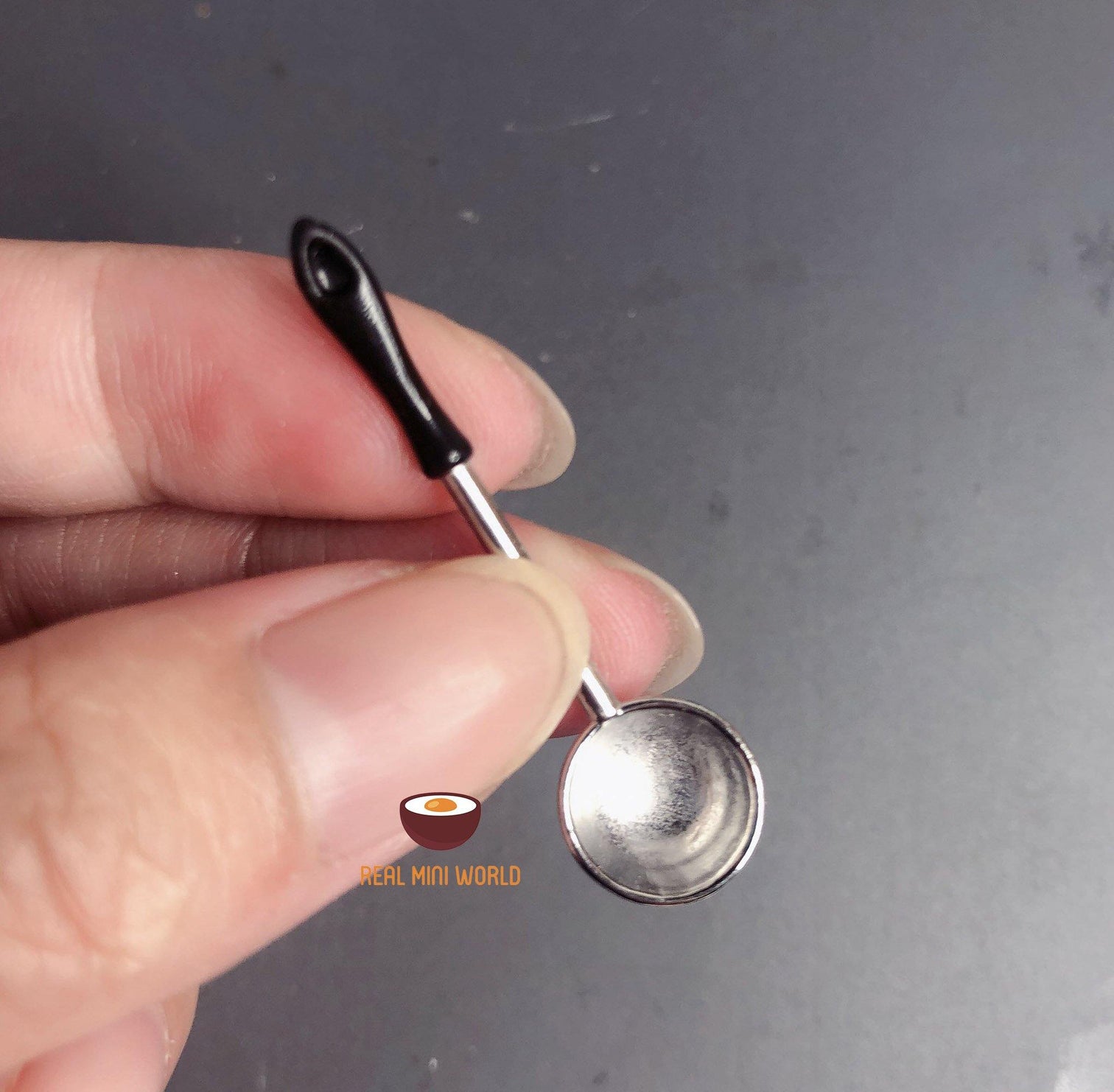 Miniature Real Cooking Cookware Set : Spatula and Spoon – Real Mini World