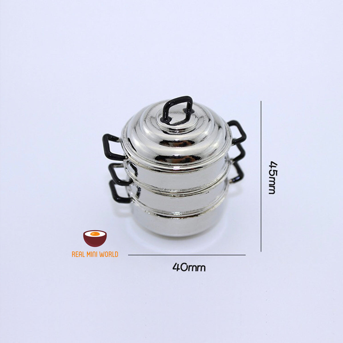 Mini REAL Cooking 1:12 Steamer Pot | Mini Cooking Utensils Store – Real ...