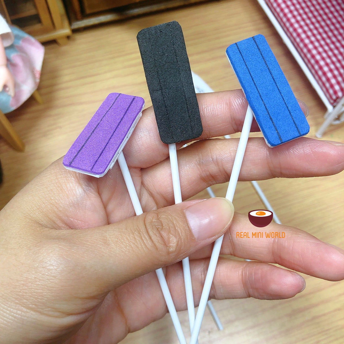 Miniature Real Cleaning Mop: Clean Your Mini Kitchen – Real Mini World