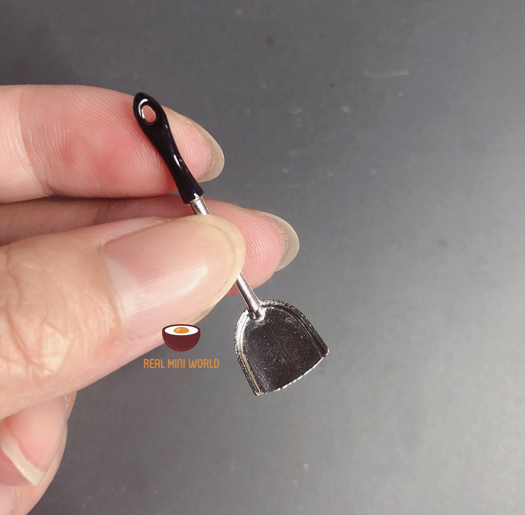 Miniature Real Cooking Cookware Set : Spatula and Spoon – Real Mini World