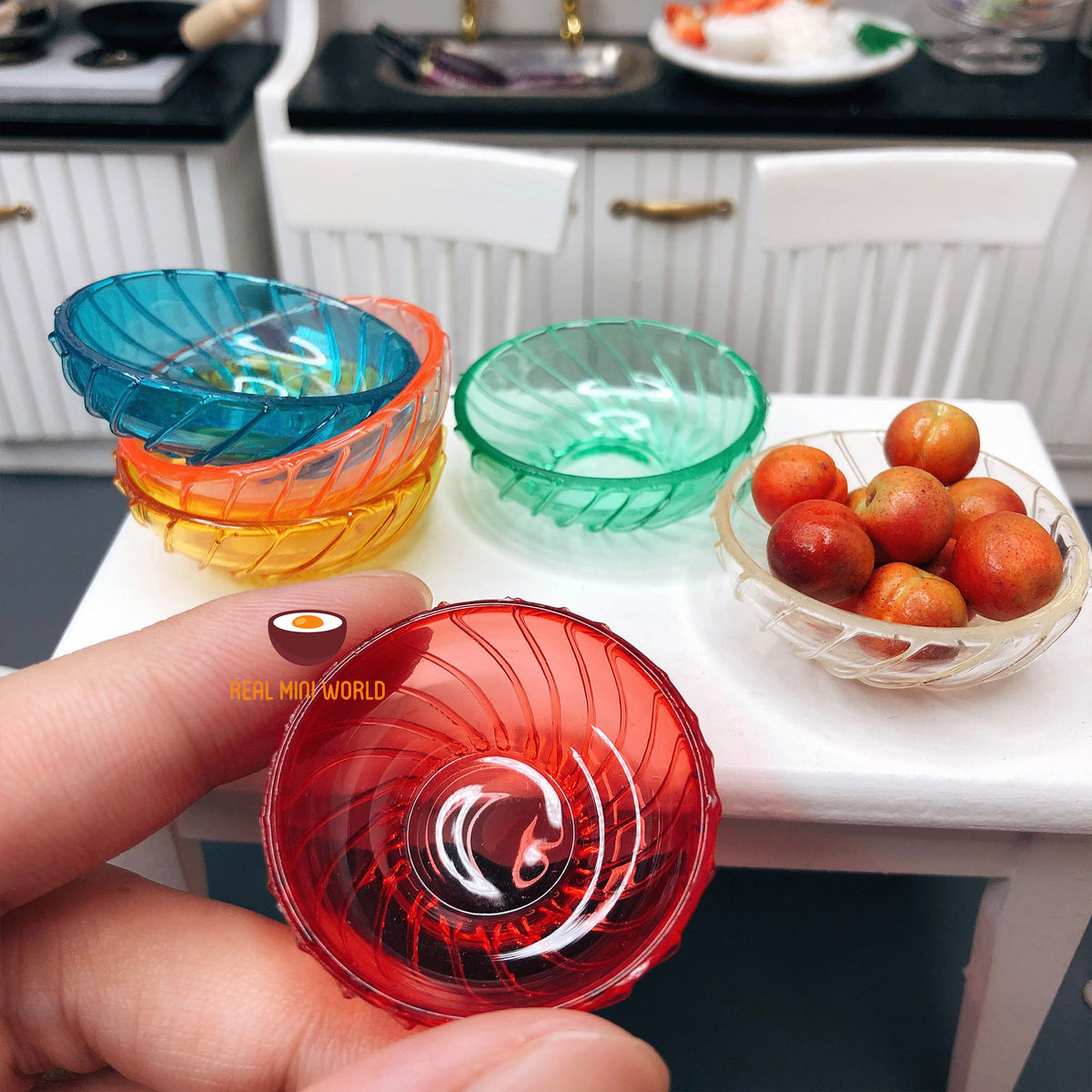 Miniature Cooking Kitchen Fruit Plate | Mini Cooking Utensil Shop ...