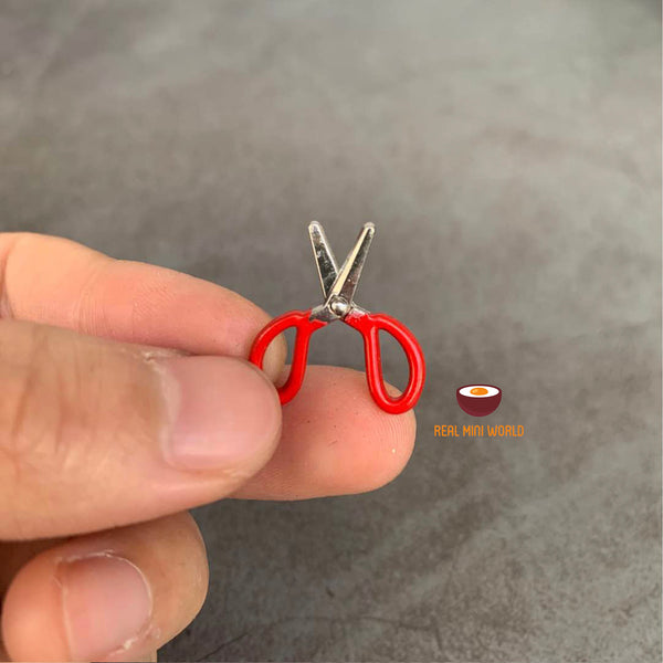 Miniature scissor for tiny cooking show – Real Mini World
