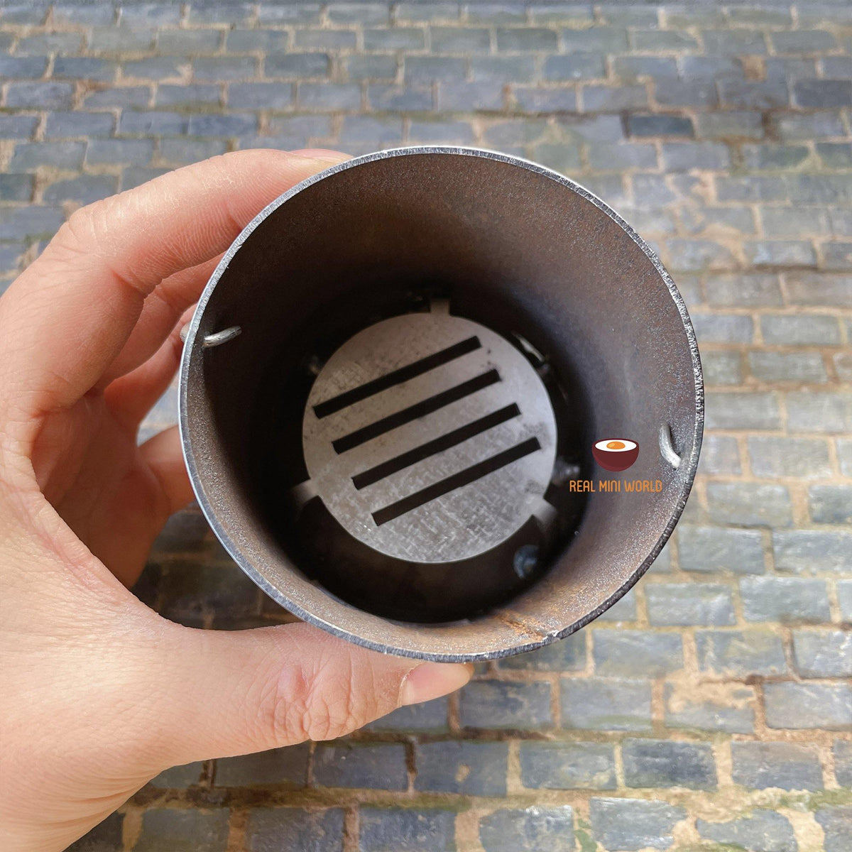 Miniature rustic vintage cooking stove : cook real mini food | Real ...