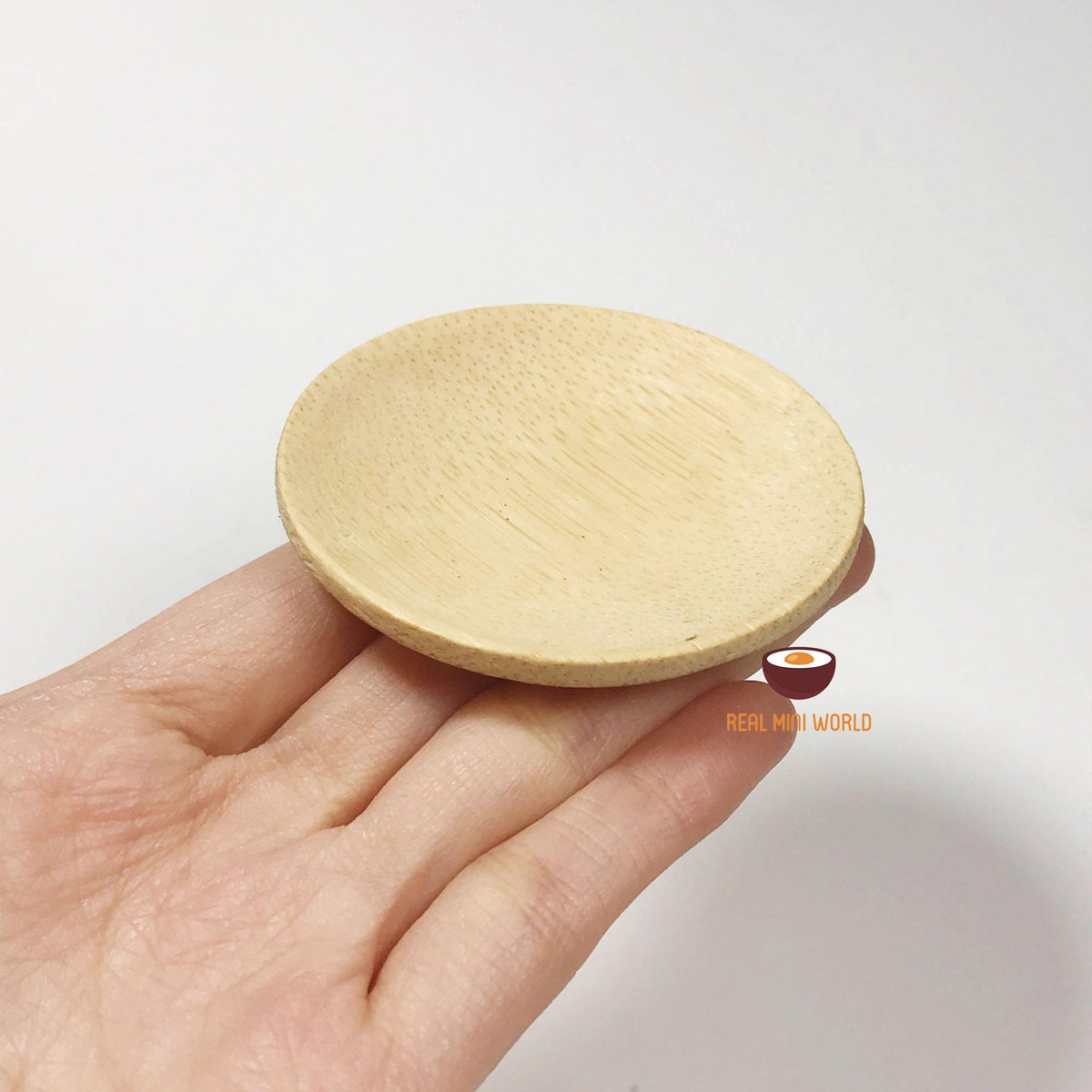 REAL COOKING miniature wooden plate | Real Mini World