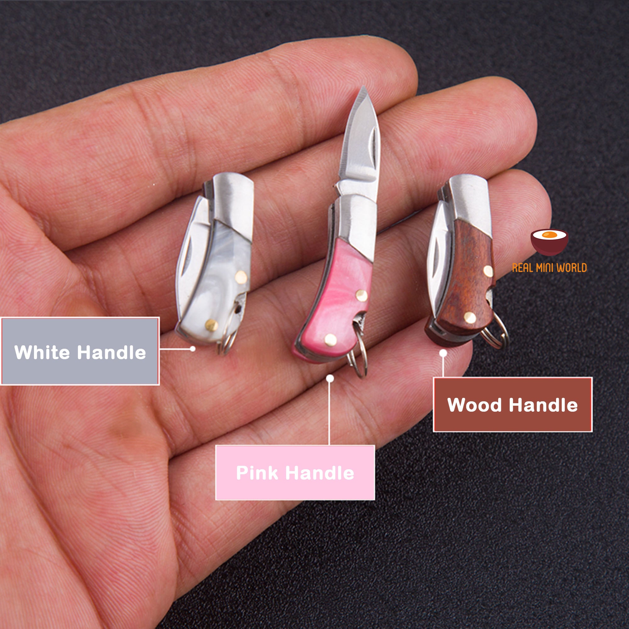 Miniature Pocket Folding Knive: Really Sharp – Real Mini World